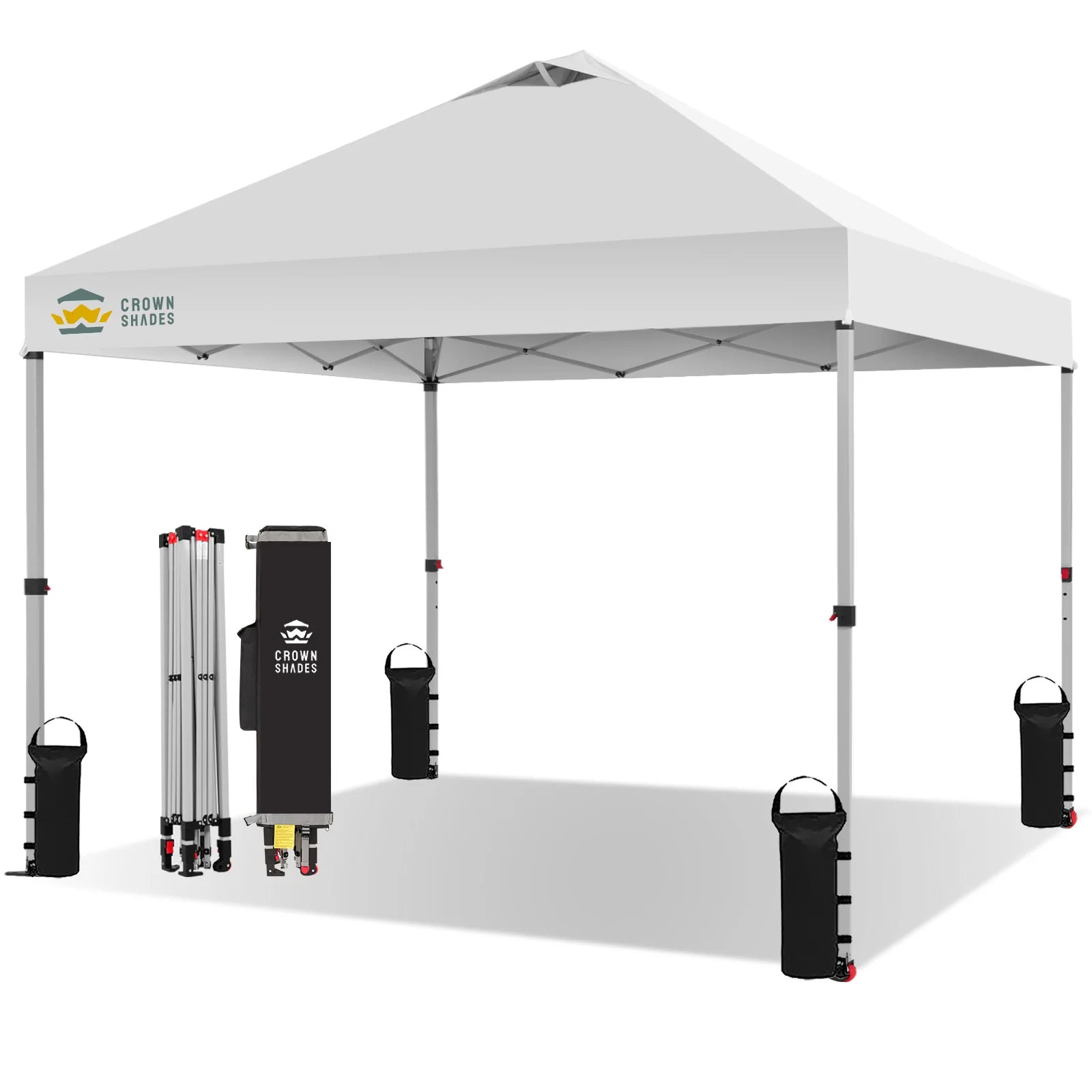 POPUPSHADE 13’x13’ Instant Canopy with POPLOCK Central-Hub Frame ...