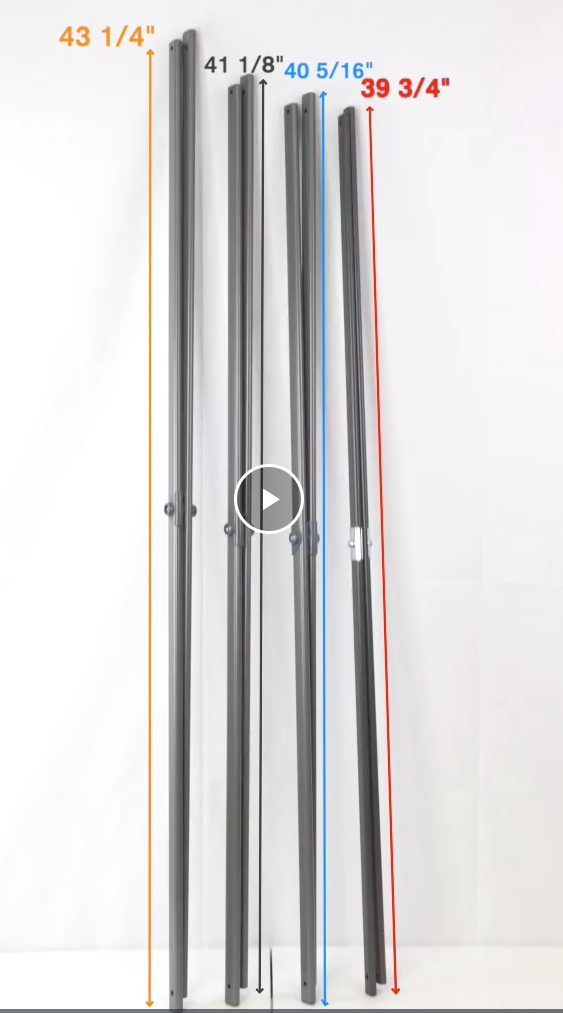 Canopy Spare Parts Replacement Tutorial – Gazeparts.com